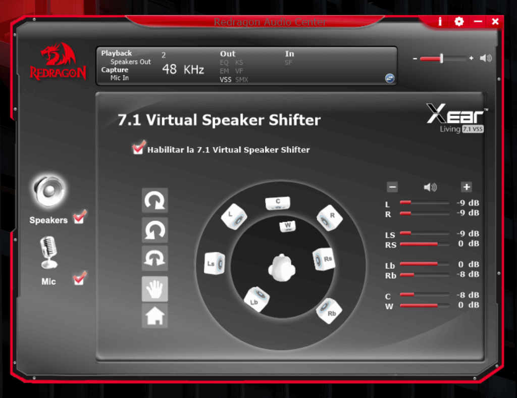 Todo sobre el 7.1 virtual - Redragon