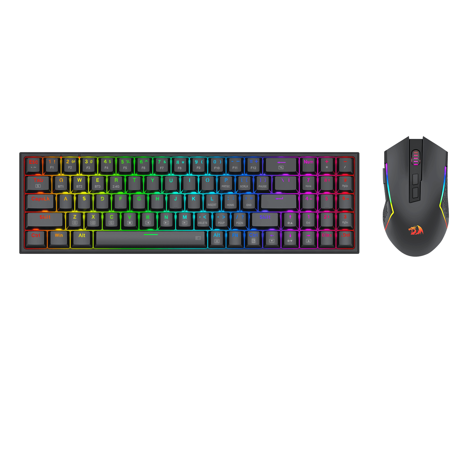 Kit teclado mecánico y mouse S136 | Redragon